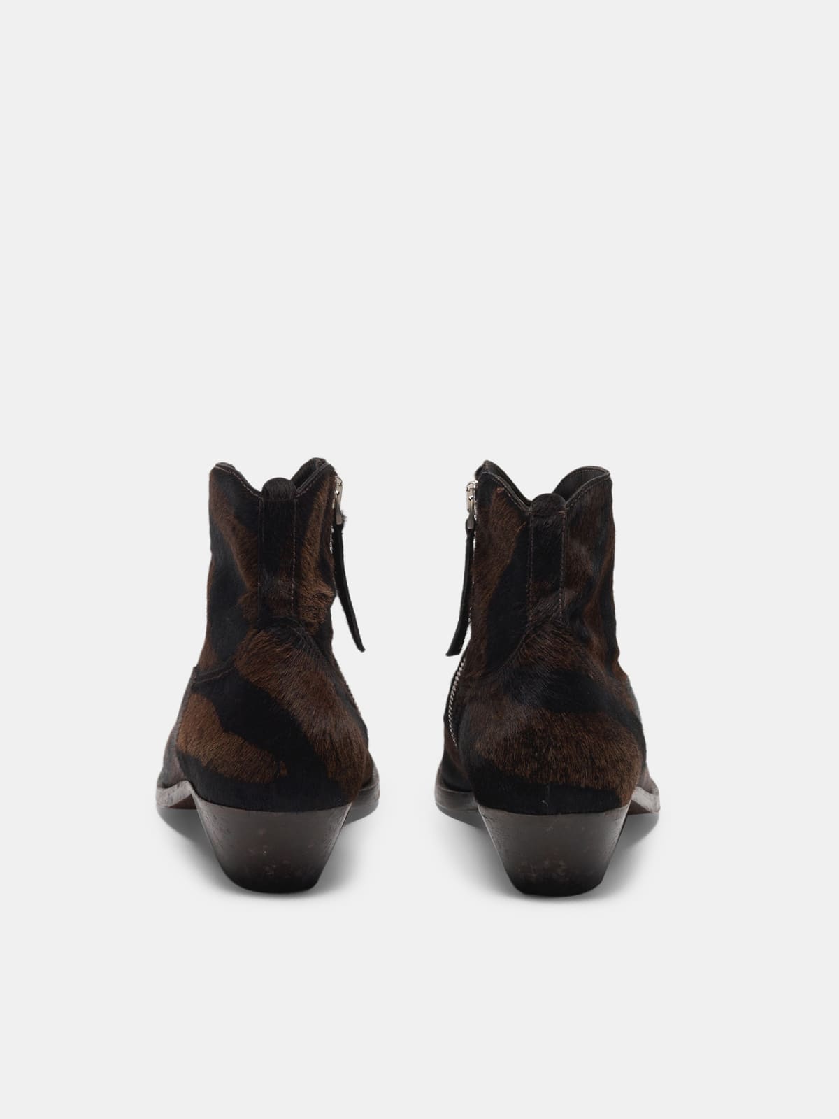 BOOTS YOUNG COL H1 TIGER PONY | Golden Goose