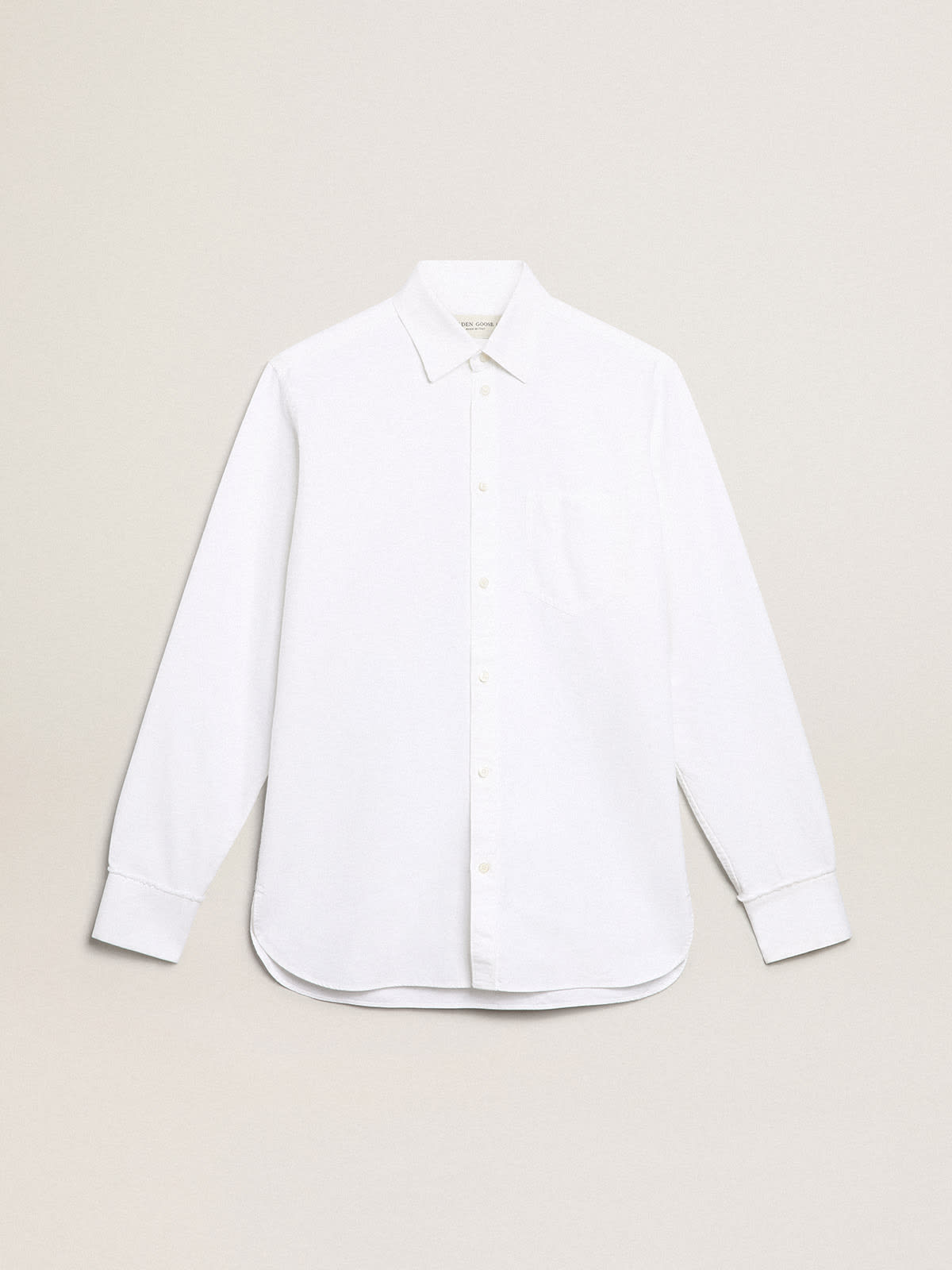 White cotton shirt | Golden Goose